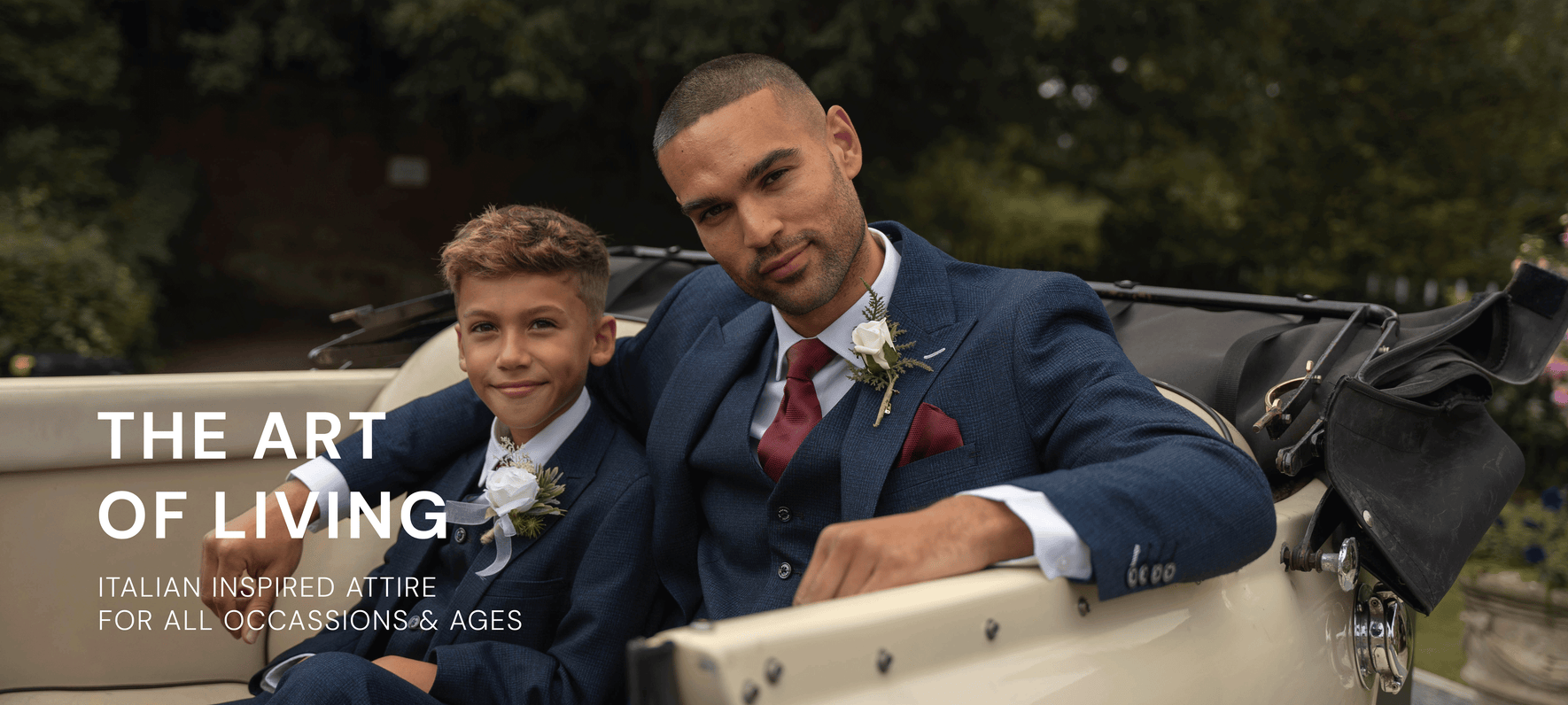 House of Cavani | Tweed Suits | Wedding Suits | Italian Style Menswear