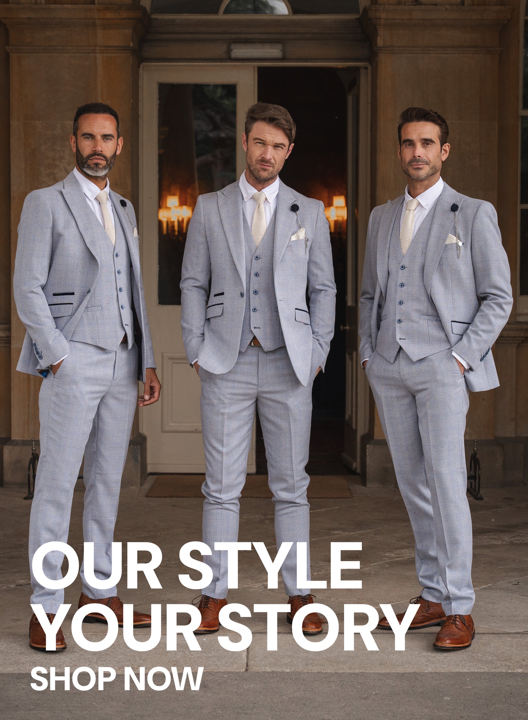 House of Cavani | Tweed Suits | Wedding Suits | Italian Style Menswear